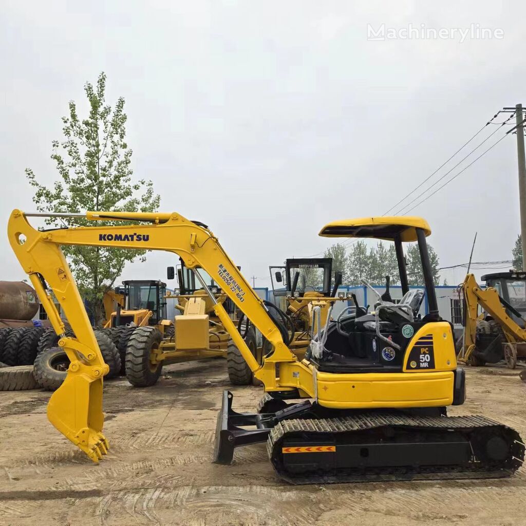 Komatsu PC50MR with canopy mini bager