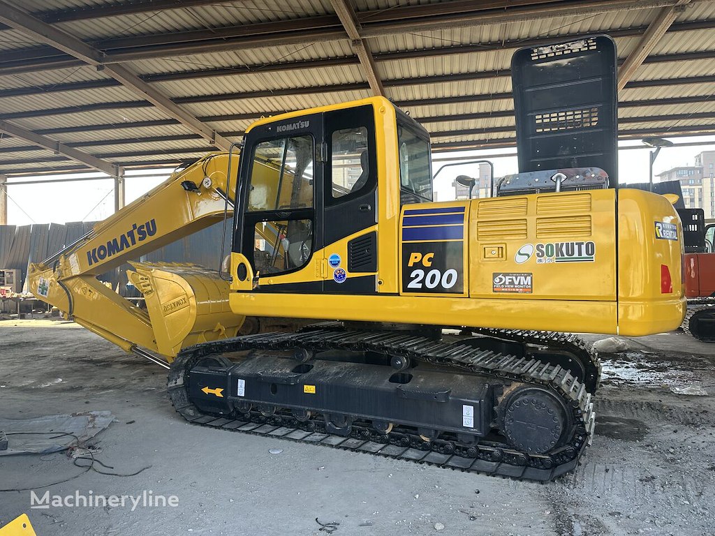 Komatsu PC200 bager guseničar