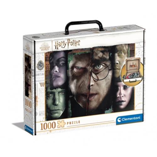 Clementoni slagalica Harry Potter Faces 1000 delova (Case Edition)