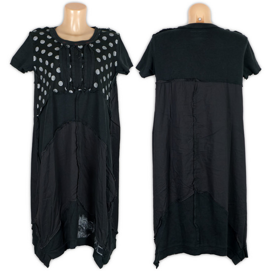 FETISH pamučna midi polka dot haljina (S)
