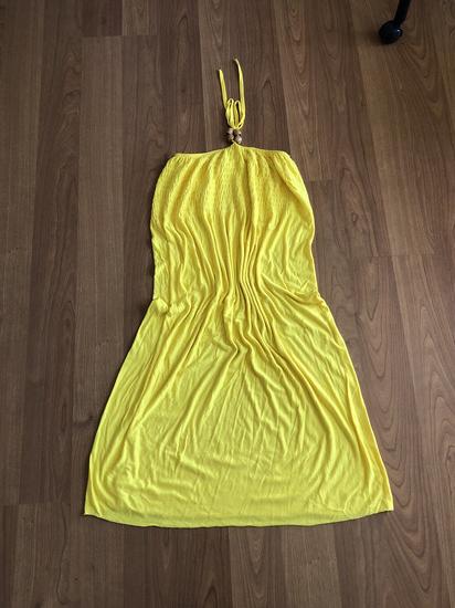 Žuta letnja haljina