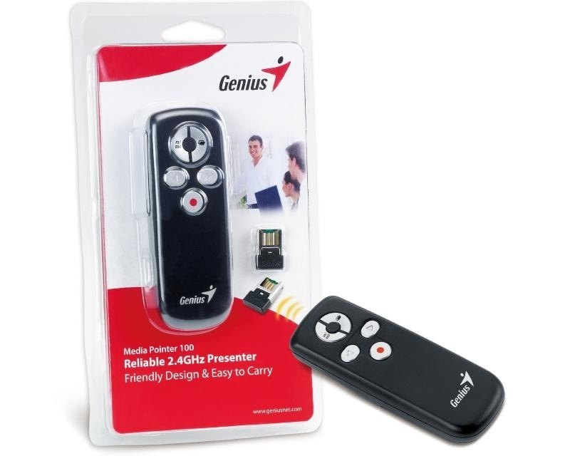 GENIUS Media Pointer 100 Wireless presenterID EK000579290