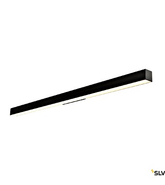 Q-LINE LED Zidna svetiljka, crna, 3000K