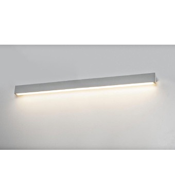 L-LINE 120 LED, zidna svetiljka IP44, 3000K, 3000lm, srebrna
zidna i plafonska svetiljka