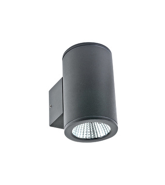 Maria2-WL LED 12W 3000K, IP54, aluminijum, siva
zidna sijalica