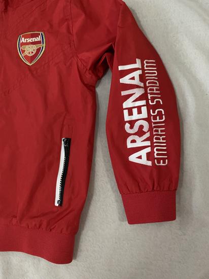 Arsenal decija crvena jakna za decake