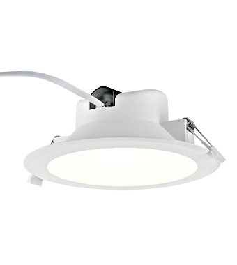 Segon Eco 25W Downlighter 3K, 4K, 6K 230V 90°, EVG, bela
3000K=2330lm, 4000K=2450lm, 6500K=2450lm, IP20/44, LED ugradni downlighter