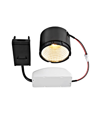 NEW TRIA, LED modul, okrugla, 3000K, 60°, PHASE, crna
Svetiljka