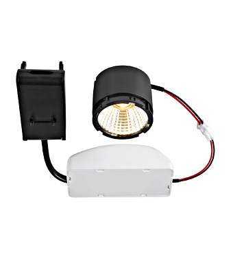NEW TRIA, LED modul, okrugla, 1800-3000K, 38°, PHASE, crna
Svetiljka