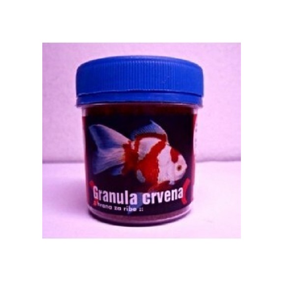 Hrana za ribice Crvena granula 60ml