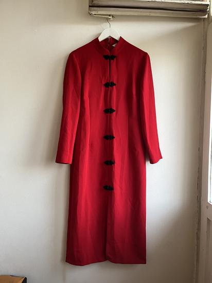 %Sada 2000% Zara crvena midi haljina, L