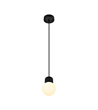 VARYT, viseća svetiljka, 150cm, E14, 6W, crna