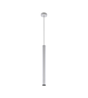 Tortoreto visilica 6,5W Ø60mm x HM600 beli IP20
Cilindrična viseća plafonska svetiljka