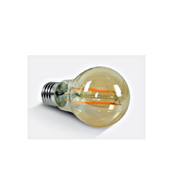 Retro Amber lampa LED 6,5W E27 230V 550lm 2200K dimabilna