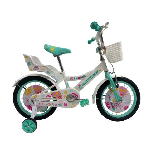 Dečija bicikla 16'' Ice-cream belo-mint(SM-16005)