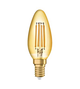 RL-C35 4W 824 410lm 230V E14 Filament zlatna
LED sveće svetiljka LUX
