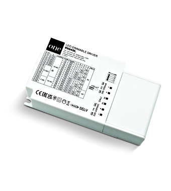 LED Driver 3-42W 300-1050mA IP20 DALI & Push to DIM 230V