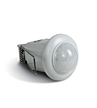 Senzor pokreta, 200W LED, 230V, IP20, 360°, max. 6m, beli
montaža na 2,2-4,0m visine, 800W za konvencionalne izvore