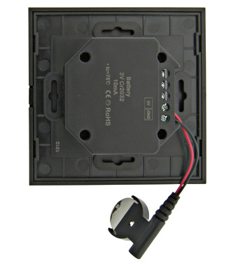 LED RF kontroler mono- zidni predajnik crni