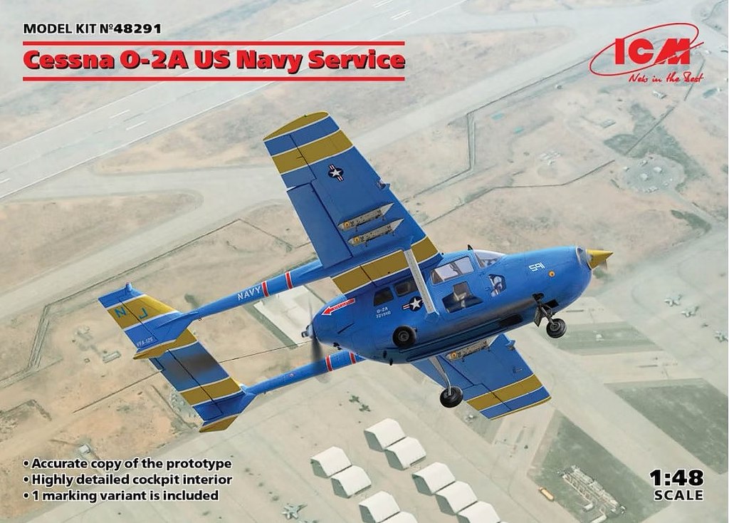 ICM 1/48 Cessna O-2A US Navy Service