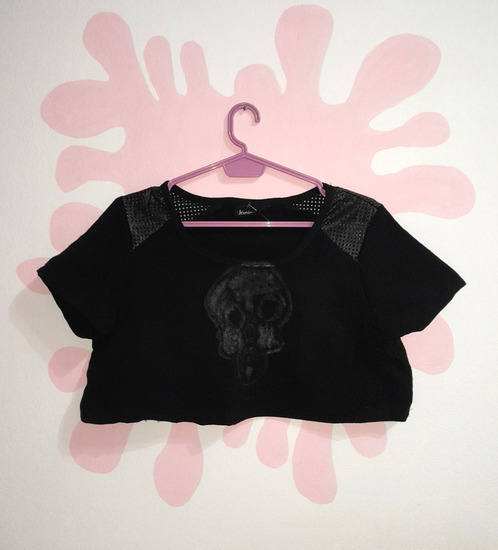 ❤︎Skull Crop top❤︎