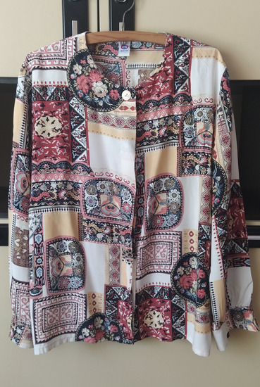 Vintage bluza predivnog printa