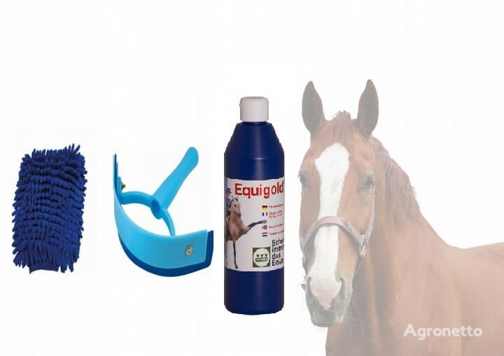 Set za praњe koњa - rukavitsa + chistach za vodu + Stassek shampon