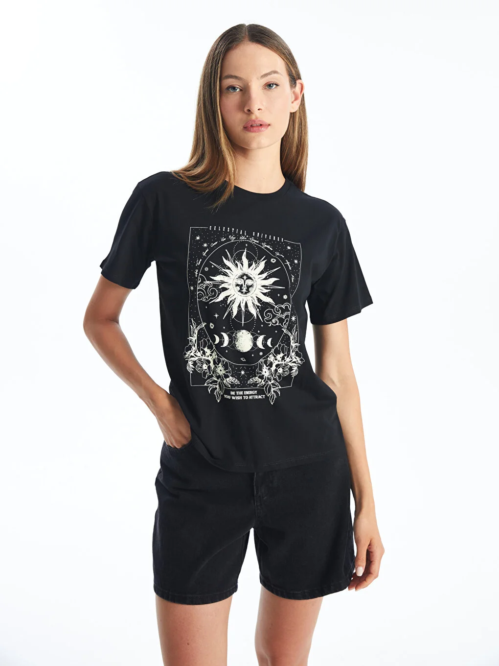 LCW Vision Ženska majica sa printom - okrugli izrez