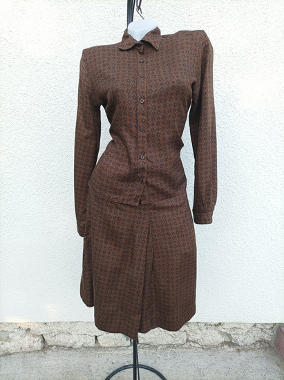 Rudnik Vintage Komplet Košulja i Suknja M