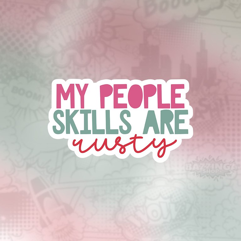 PEOPLE SKILLS STIKER