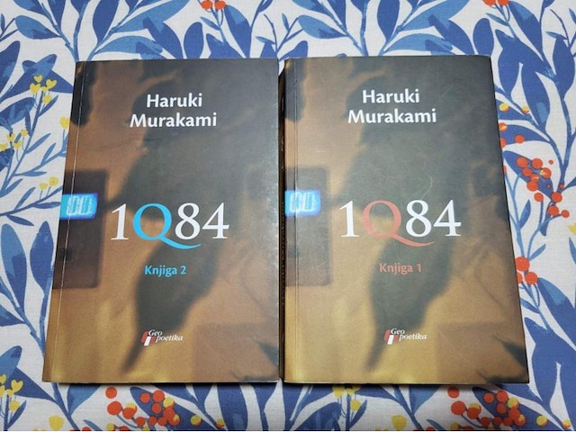 1Q84 - Haruki Murakami (prvi i drugi tom)