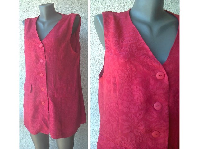 bluza crvena svilena br 42 PACIFIC SILK