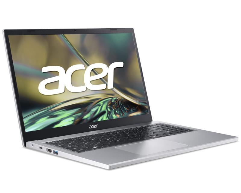 ACER Laptop Aspire A315 15.6" FHD Ryzen 5 7520U 16GB 512GB SSD silver