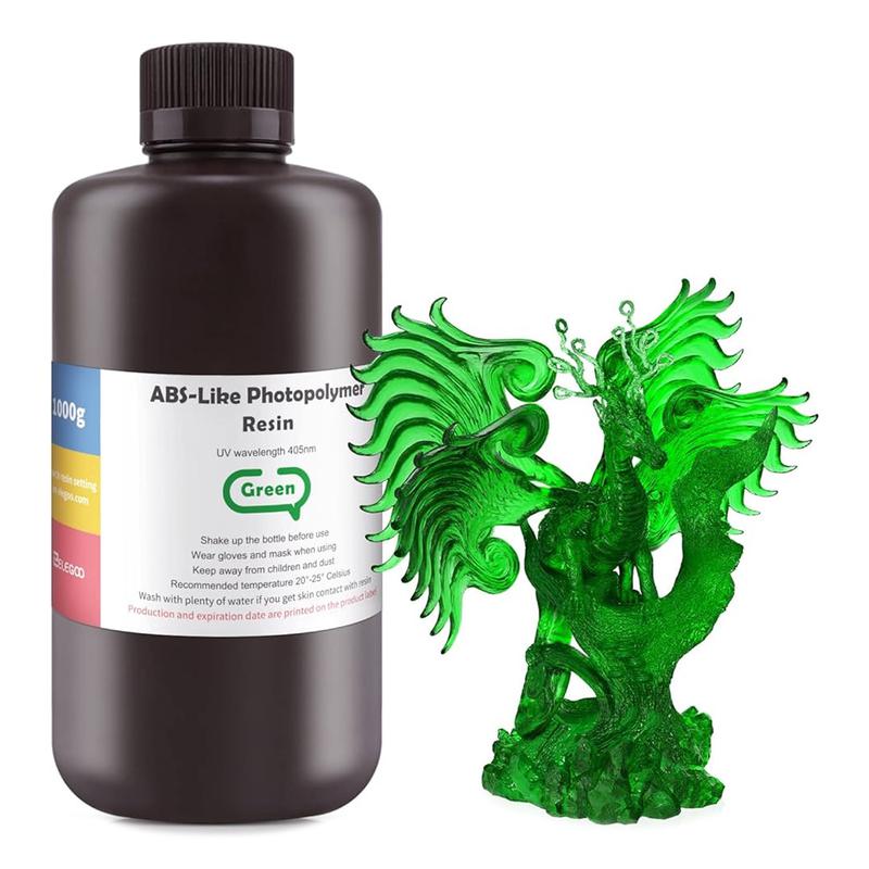 Elegoo ABS-like Resin 1kg Clear Green