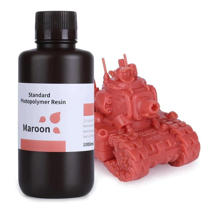 Elegoo Standard Resin 1kg - Maroon