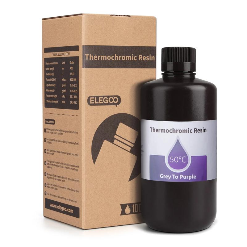 Elegoo Thermochromic Resin 1000g (From Grey to purple)