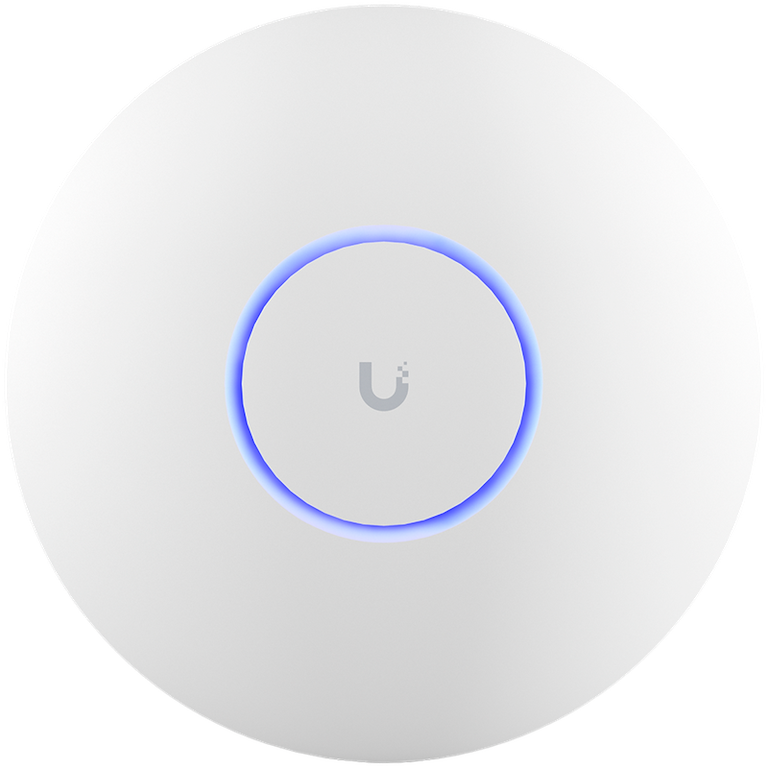 UBIQUITI U7-PRO Ceiling-mount WiFi 7 AP with 6 GHz support, 2.5 GbE uplink, and 9.3 Gbps over-the-air speed, 140 m² (1,500 ft²) coverage