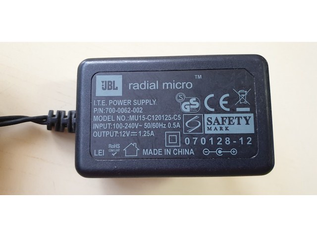 Napajanje za JBL Radial Micro iPod zvucnik