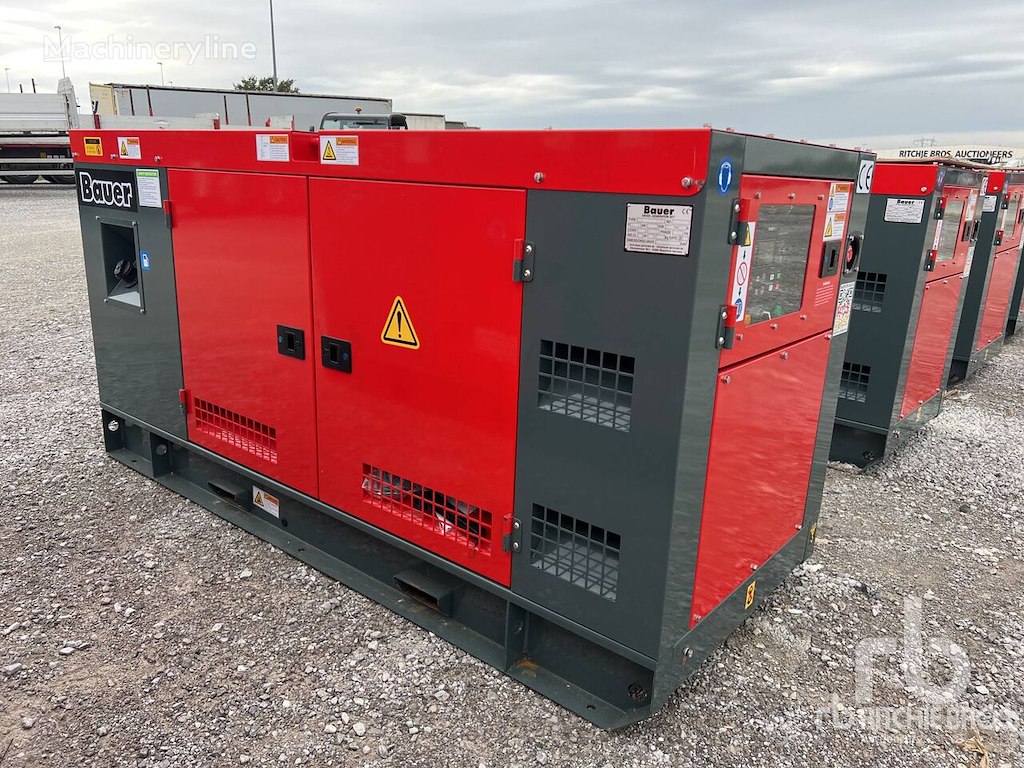 Prodaje se Bauer GENERATOREN GFS-50 ATS 50 kW/62,5 kVA drugi generator na aukciji