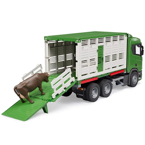 Kamion Bruder Scania za prevoz krava
Kamion Bruder Scania za prevoz krava