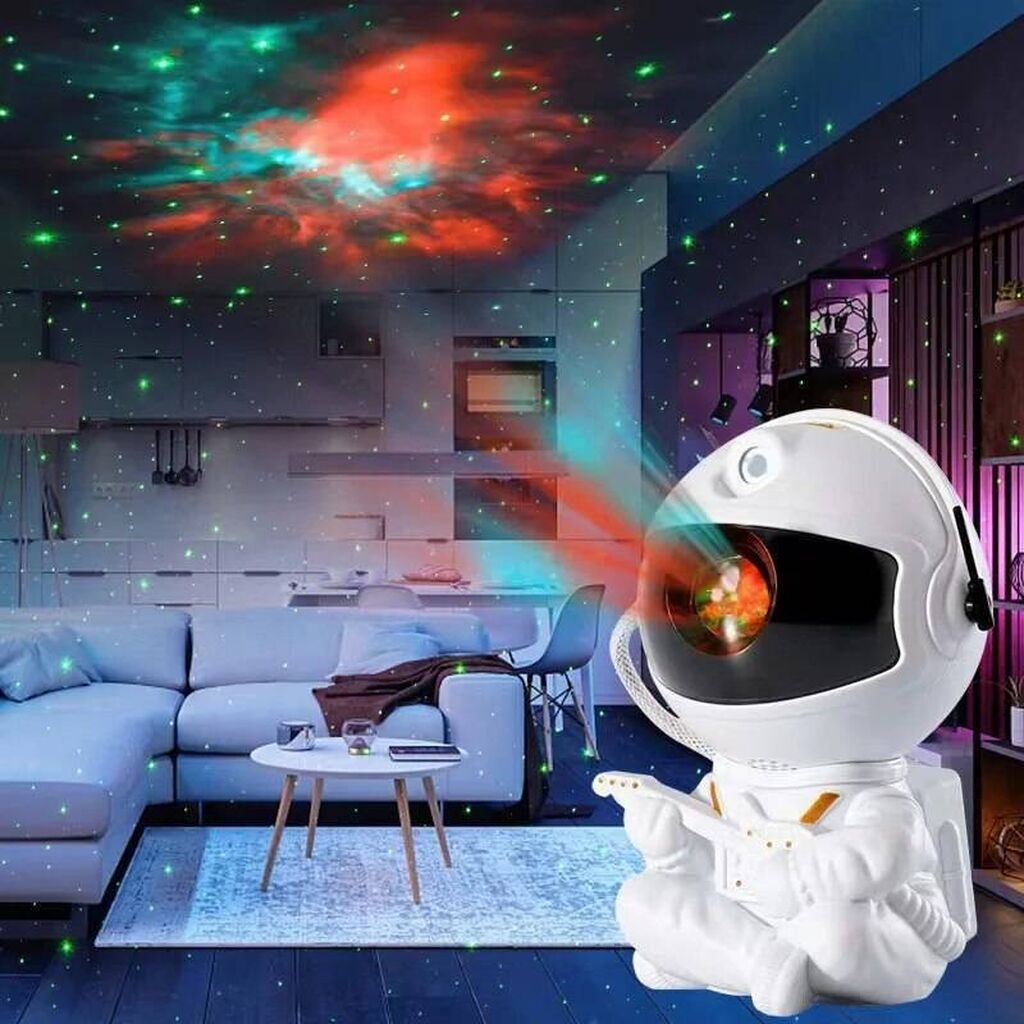 Astronaut LED projektor, noćno svetlo, galaksija u vašoj sobi
