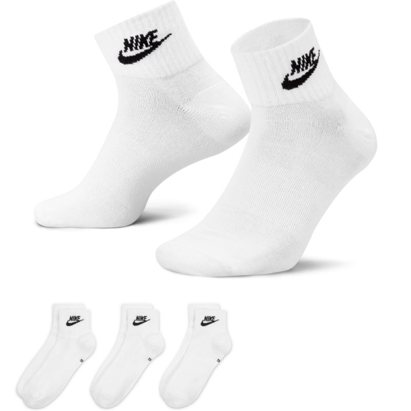 NIKE CARAPE U NK NSW EVERYDAY ESSENTIAL ANKLE 3PR -14 UNISEX