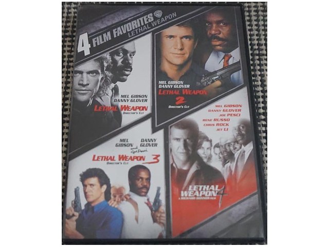 Lethal Weapon / 4 disc box set