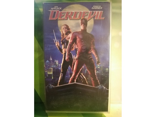 Derdevil - Ben Affleck / Jennifer Garner / VHS /