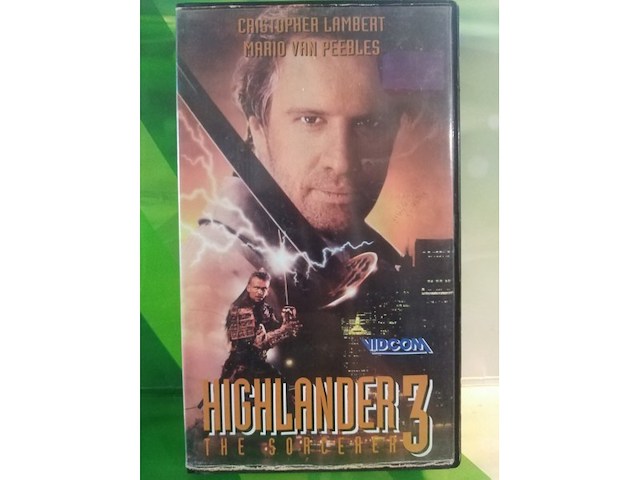 Gorštak 3 / Mađioničar / Christopher Lambert /VHS /