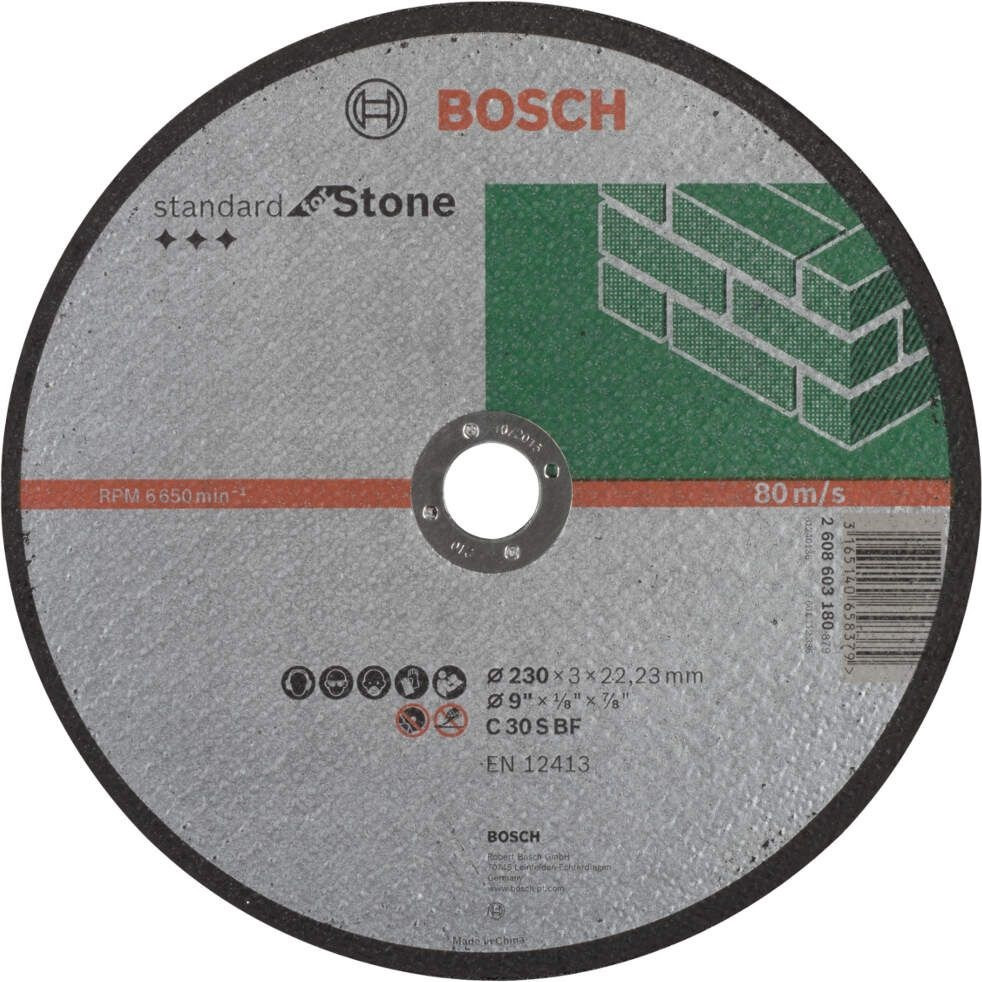 Rezna ploča za kamen Standard C30 S BF 230x3.0mm BOSCH