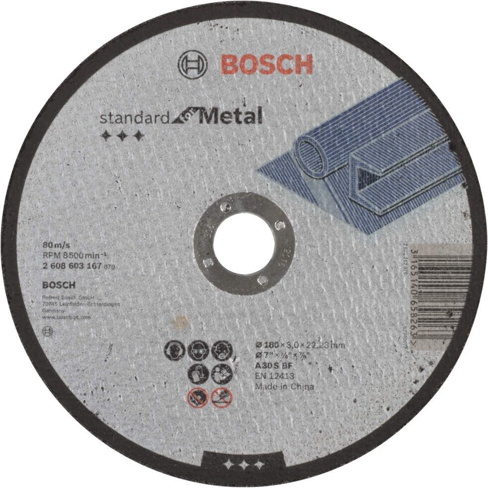Rezna ploča za metal Standard A30 S BF 180x3.0mm BOSCH