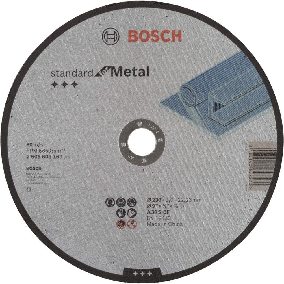 Rezna ploča za metal Standard A30 S BF 230x3.0mm BOSCH