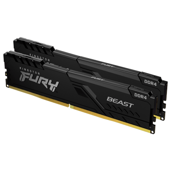 RAM DDR4 64GB (2x32GB) 3200MHz Kingston Fury Beast KF432C16BBK2/64