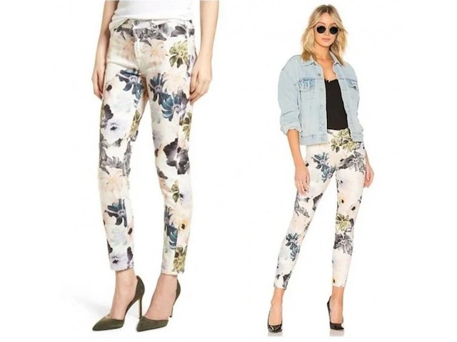 *CACHE CACHE* pantalone floral dezena 28